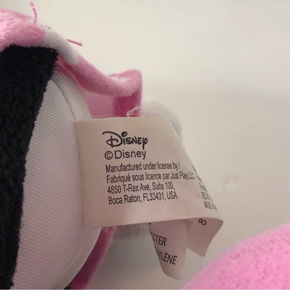 Disney | Toys | Disney Minnie Mouse Pink Dress Plush Stuffed Animal ...